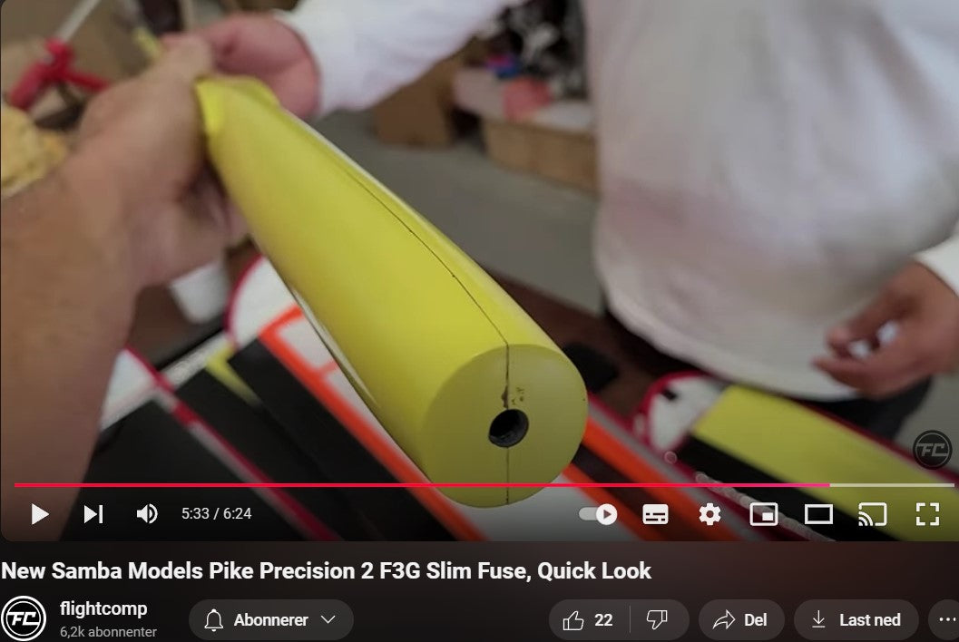 Pike Precision new slim fuse video – Samba model